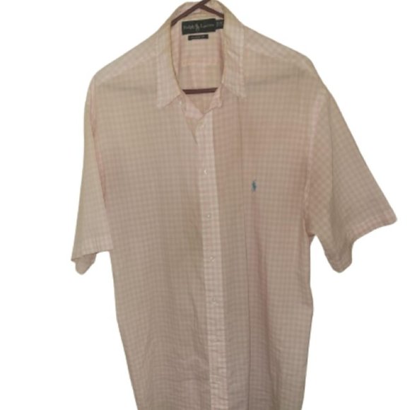 Polo Ralph Lauren | Shirts | Authentic Polo Shirt Short Sleeve Button ...